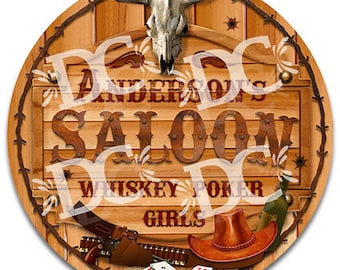 Rustic Saloon Signs - Etsy