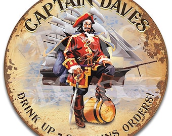 Captain Morgan Bar Signs - Etsy