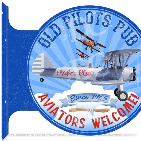 Aviator Signs - Etsy
