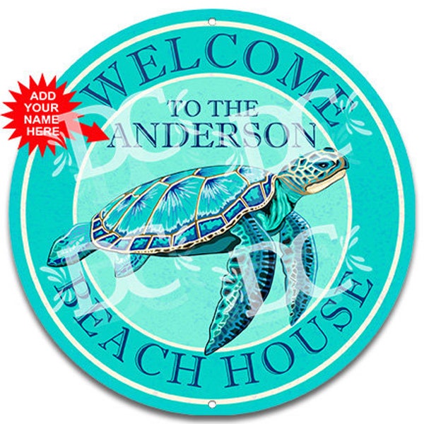 Beach Welcome Sign - Etsy