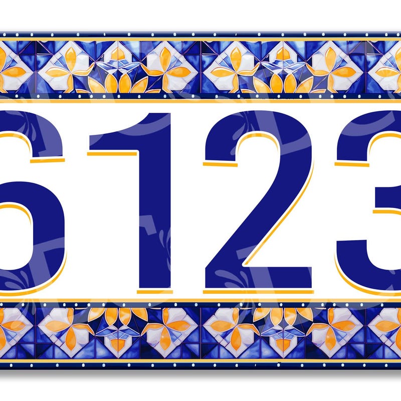French House Numbers - Etsy