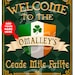 Ireland Flag Decorative Home Welcome Sign, Irish Decor Signs, Ireland ...