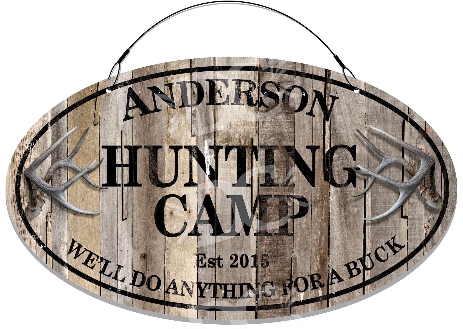 Hunting Camp Sign Hunting Décor Signs Deer Camp Signs - Etsy