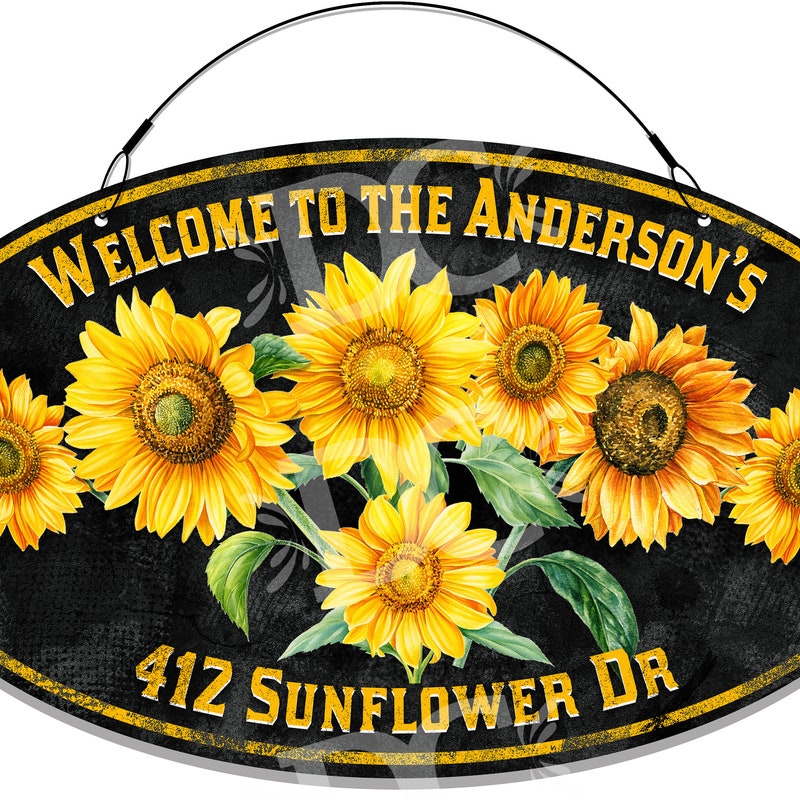Sunflower Cottage Sign - Etsy