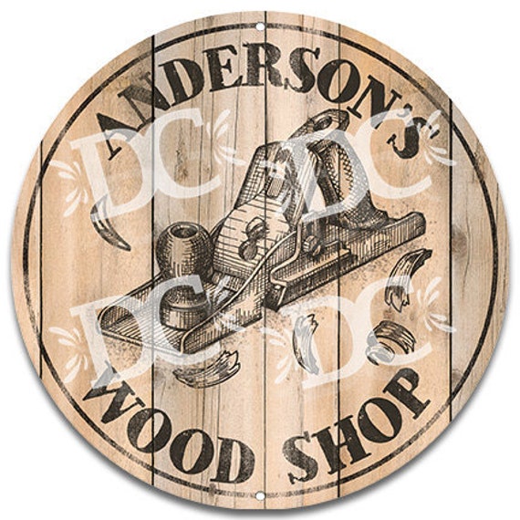 Customized Wood Shop Signs Workshop Décor Workshop Metal - Etsy