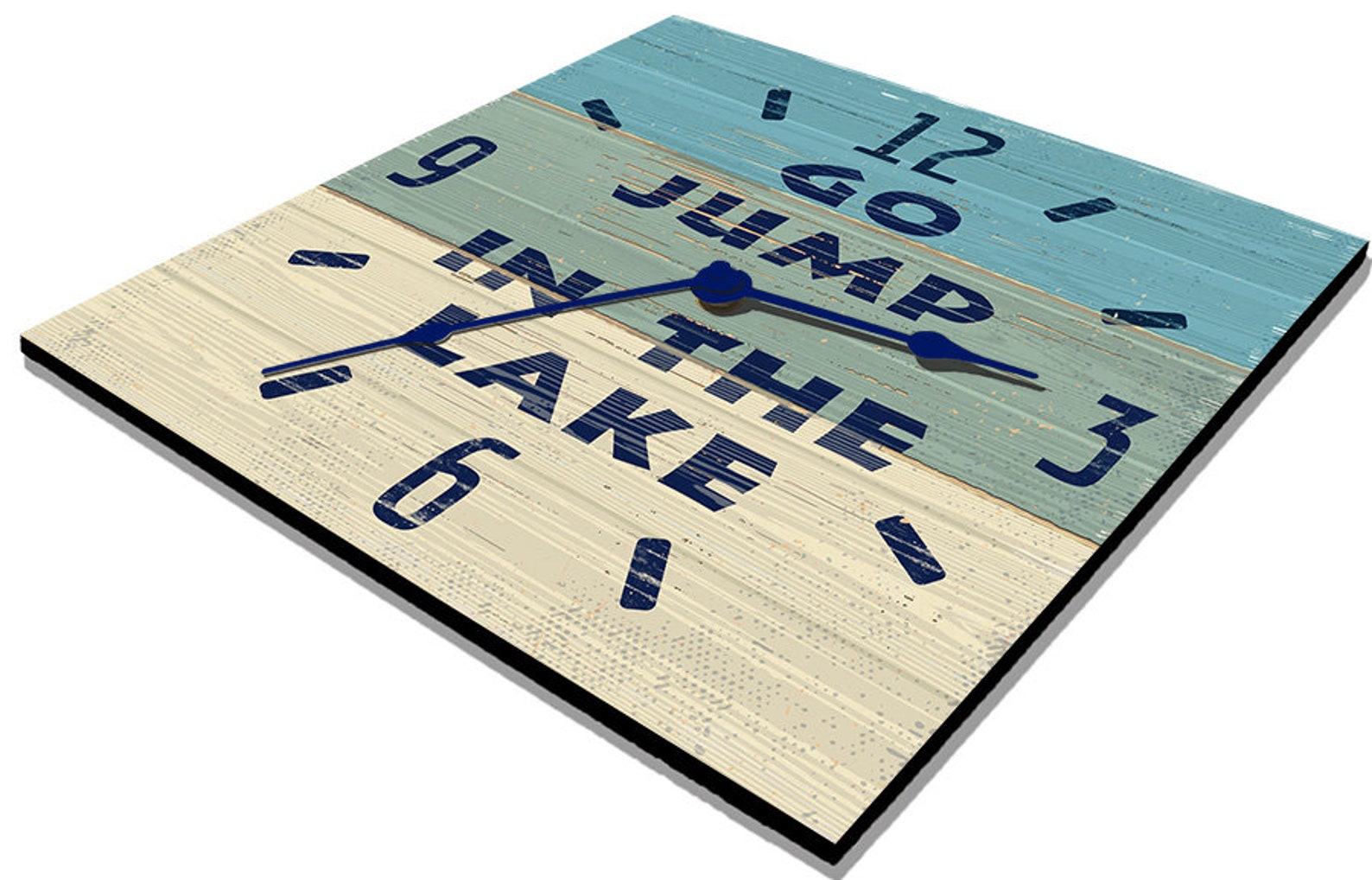 Beach Life Wall Clock Beach Themed Clock Cottage Décor - Etsy