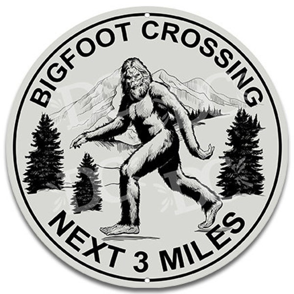 Bigfoot Crossing - Etsy