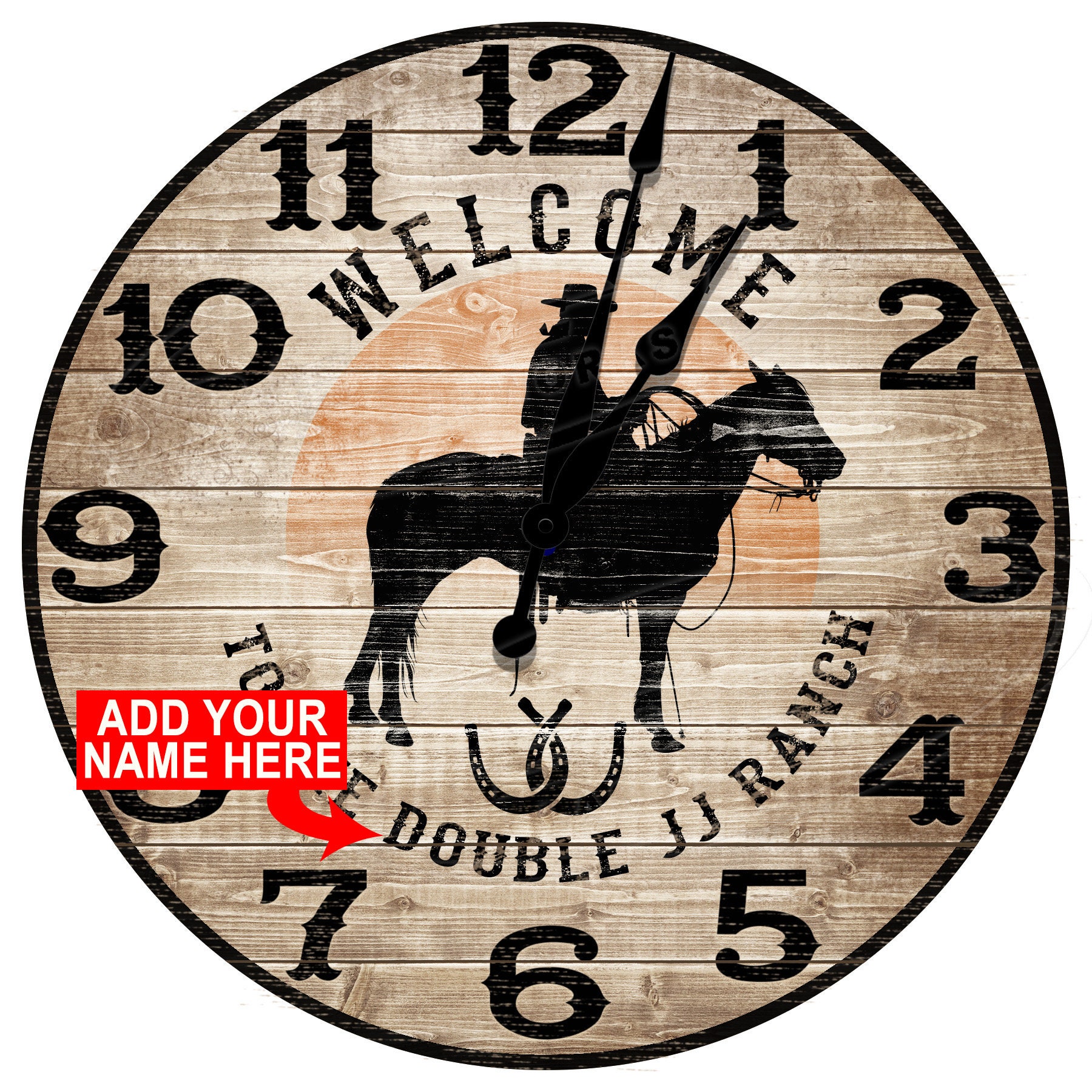 Cattle Ranch Clocks Rancher Clocks Farm Themed Clocks | Etsy