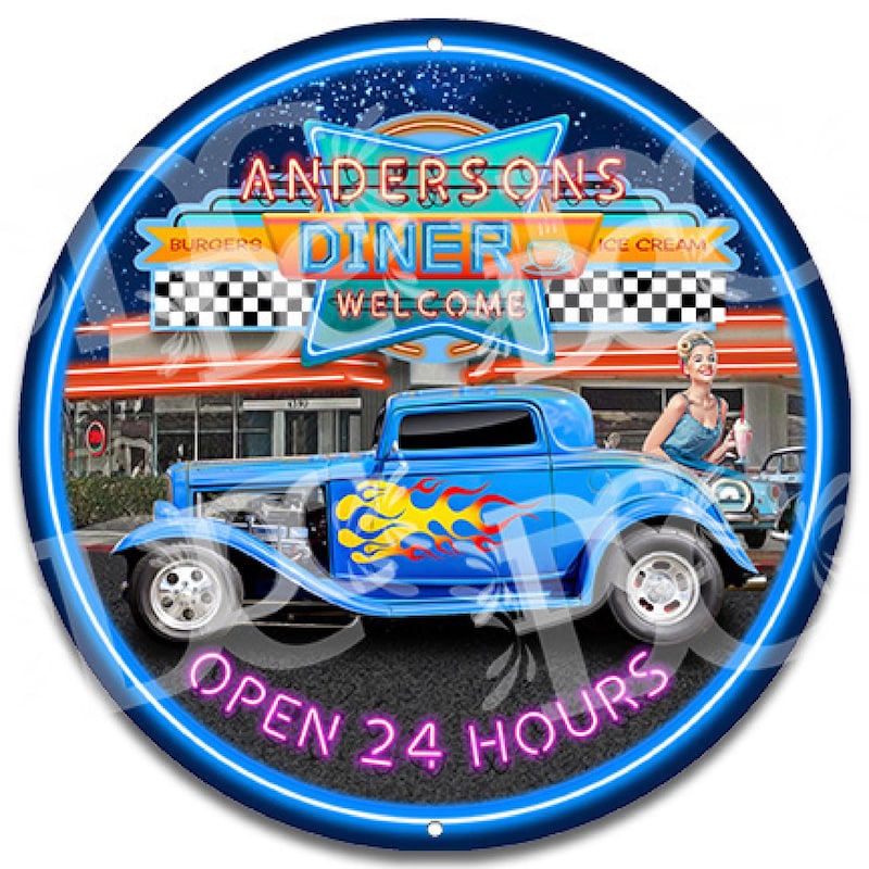 Drive in Sign Vintage - Etsy