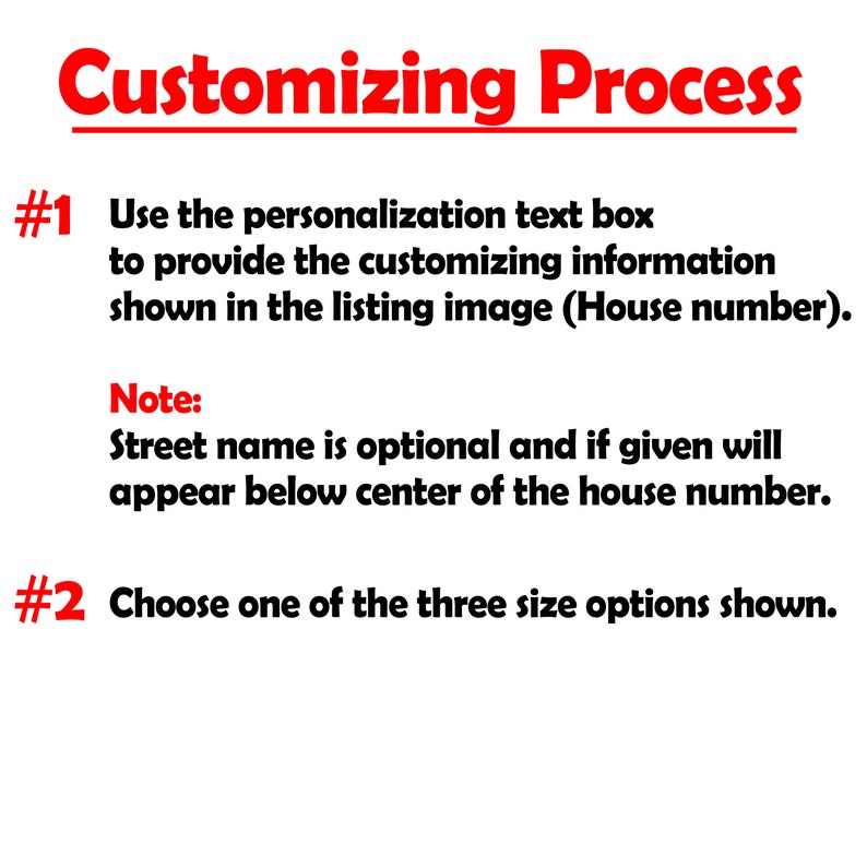 Texas State Flag Themed Ceramic House Numbers Texas Flag | Etsy