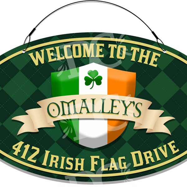 Metal Irish Flag - Etsy