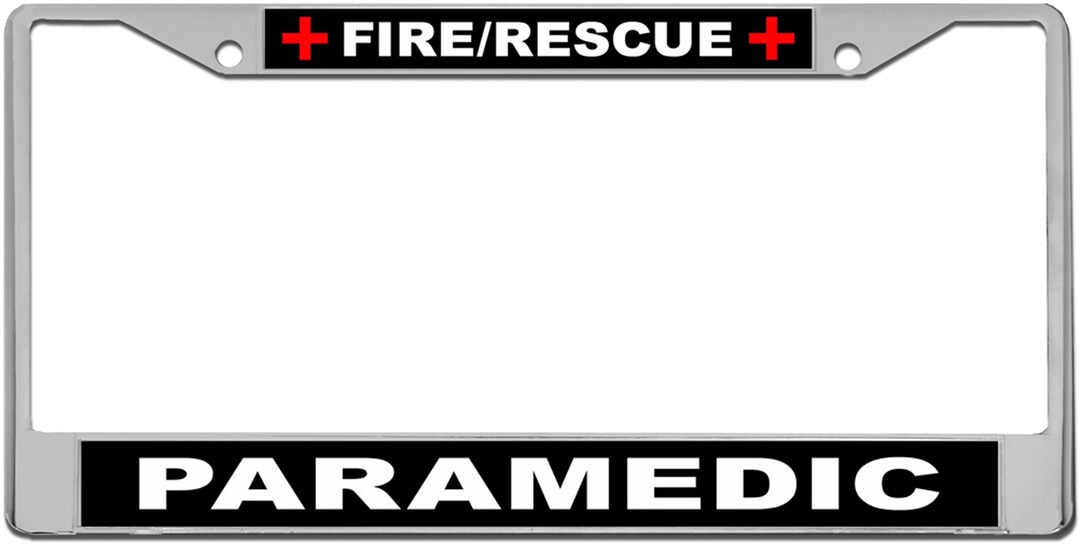Paramedic License Plate Frame: Nurse License Plate Frame - Etsy