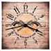 Western Ranch Wall Clock Customized, Farm Themed Clocks, Cowboy Signs ...