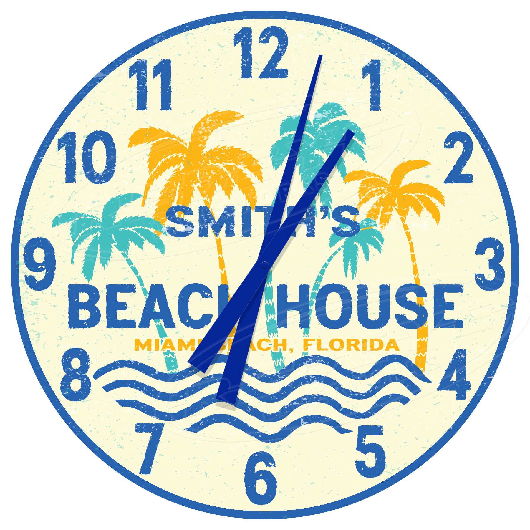 Beach House Clock Beach House Décor Cottage Clock Decor - Etsy