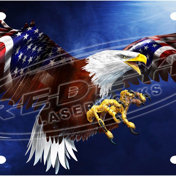 Patriotic Eagle - Etsy