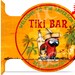 Tequila Parrot Tiki Bar Double Sided Sign, Tiki Bar Signs, Tequila ...