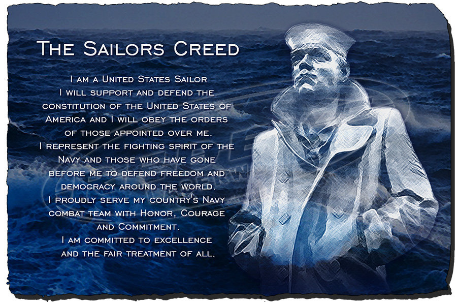 Sailors Creed Words