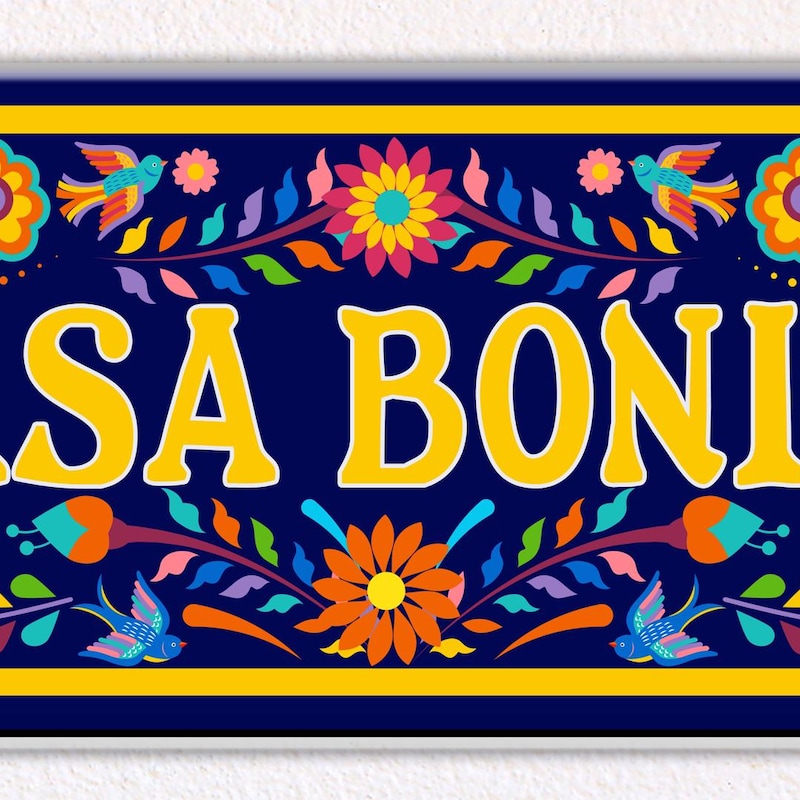 Ceramic Mexican Sign - Etsy