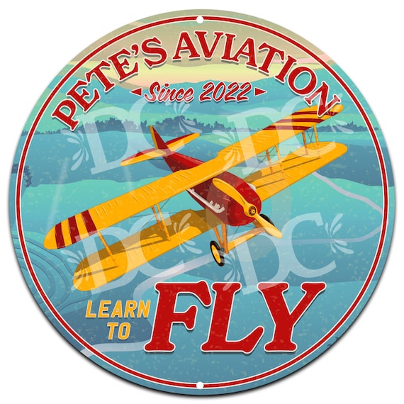 Vintage Aviation Signs