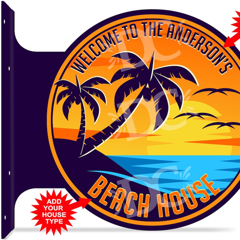 Beach House Signs - Etsy