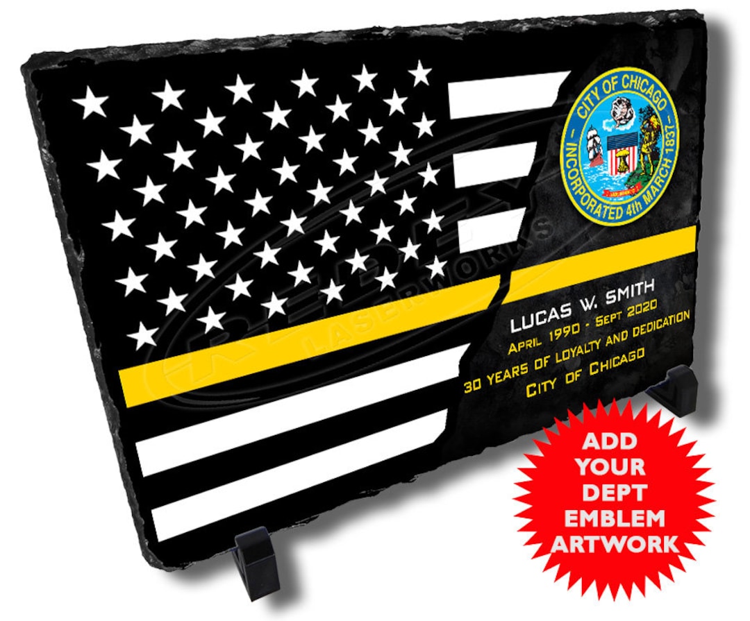 Police and Fire Dispatcher Recognition Plaque, City Dispatch Award ...