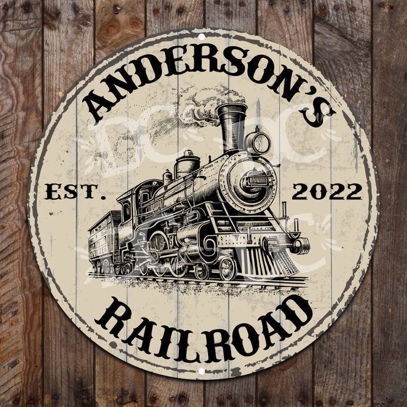 Vintage Locomotive Train Room Signs Train Decor Train - Etsy