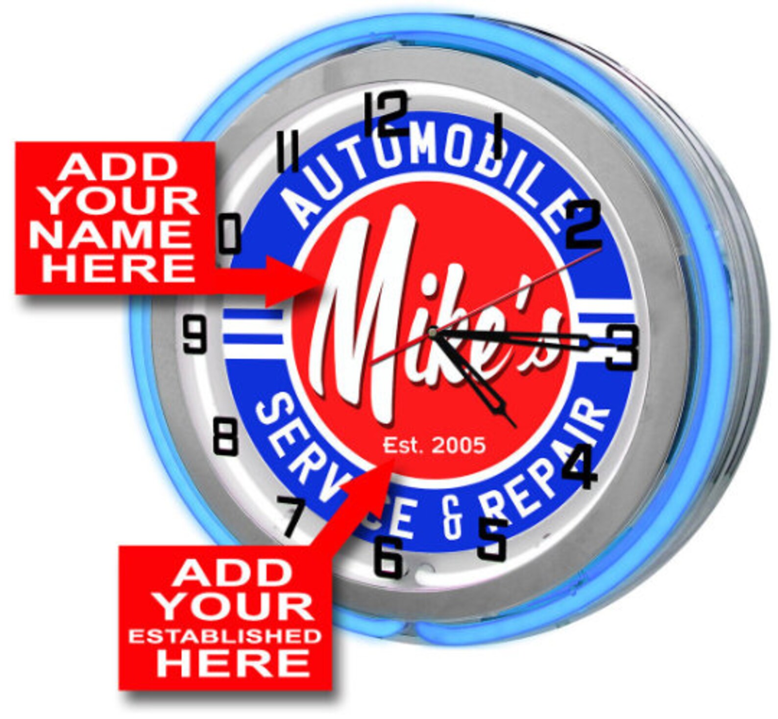 Automotive Repair Shop Custom Signs Car Care 19 Neon - Etsy