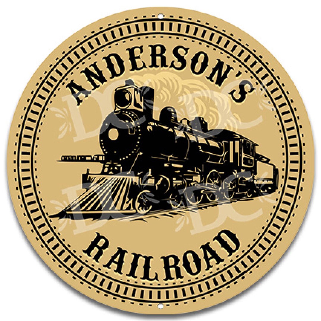 Locomotive Train Room Signs, Train Decor, Train Station Signs, Hobby ...