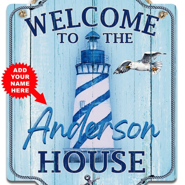 Lighthouse Welcome - Etsy