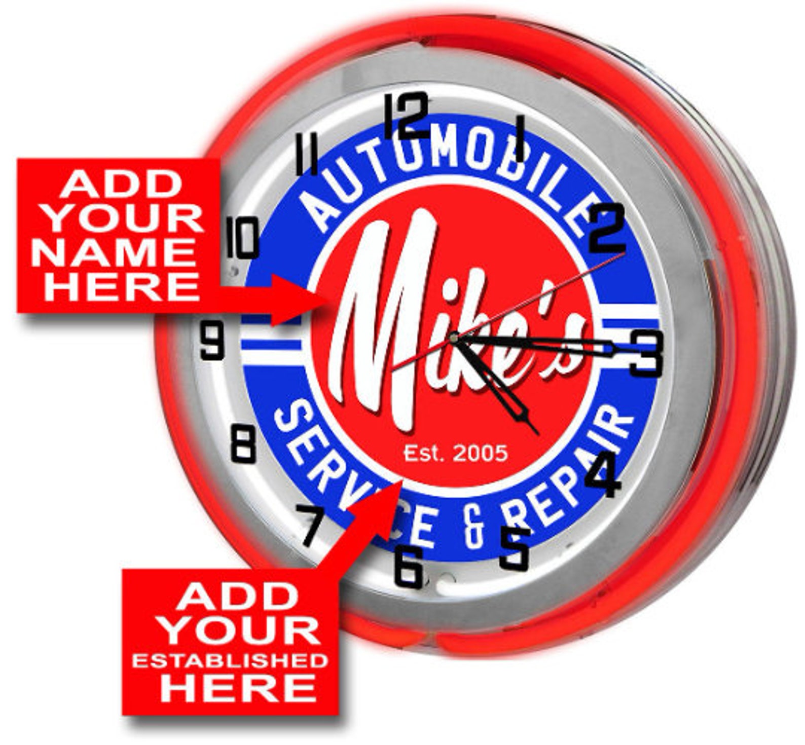 Automotive Repair Shop Custom Signs Car Care 19 Neon - Etsy