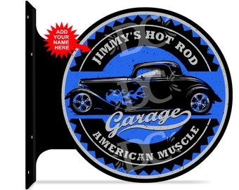 Hot Rod Garage Sign | Etsy