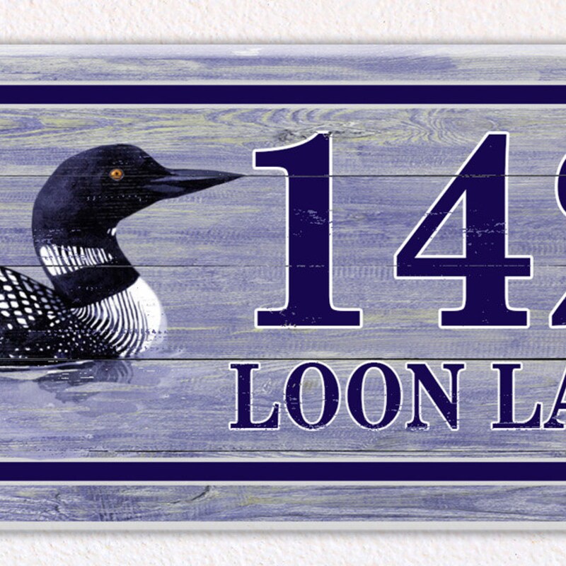 Lake House Numbers - Etsy