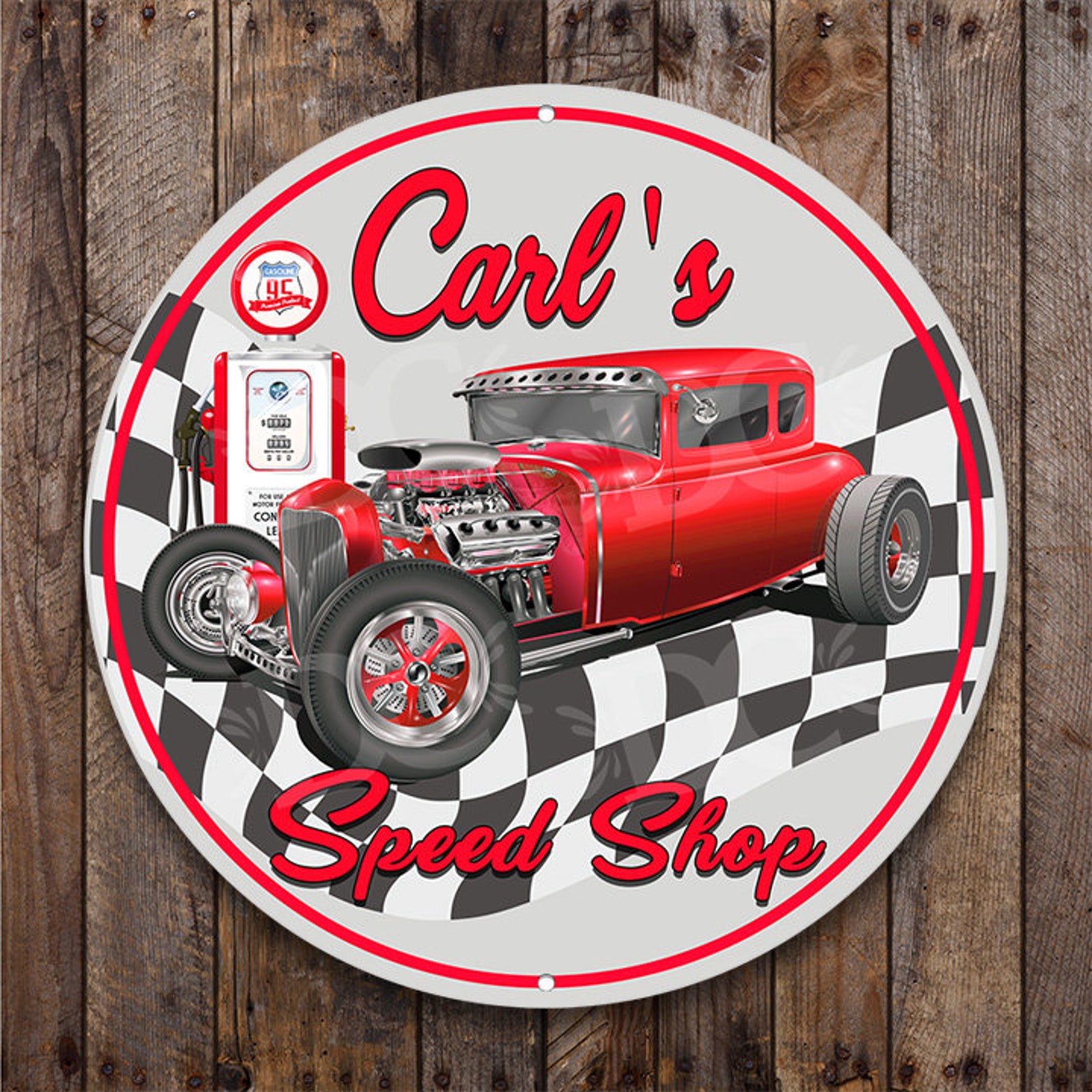 Speed Shop Customized Signs Body Shop Signs Hot Rod Repair | Etsy