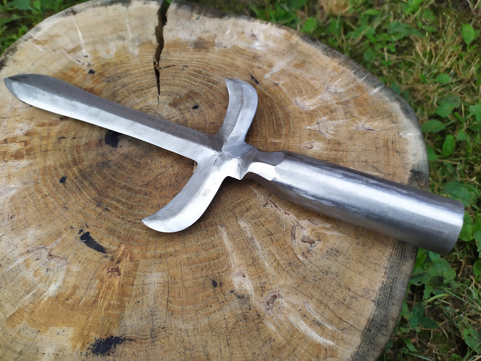 Jumonji Yari Spear Head Spear Head Replica Japanese Spear - Etsy Australia