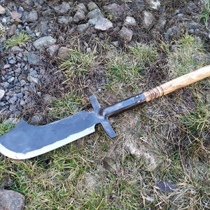 Fauchard Handcrafted Polearm: Replica of Medieval Weapon - Etsy