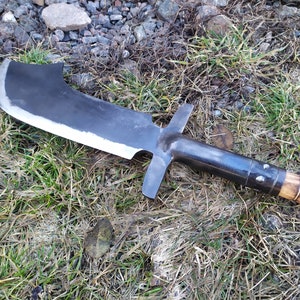 Fauchard Handcrafted Polearm: Replica of Medieval Weapon - Etsy