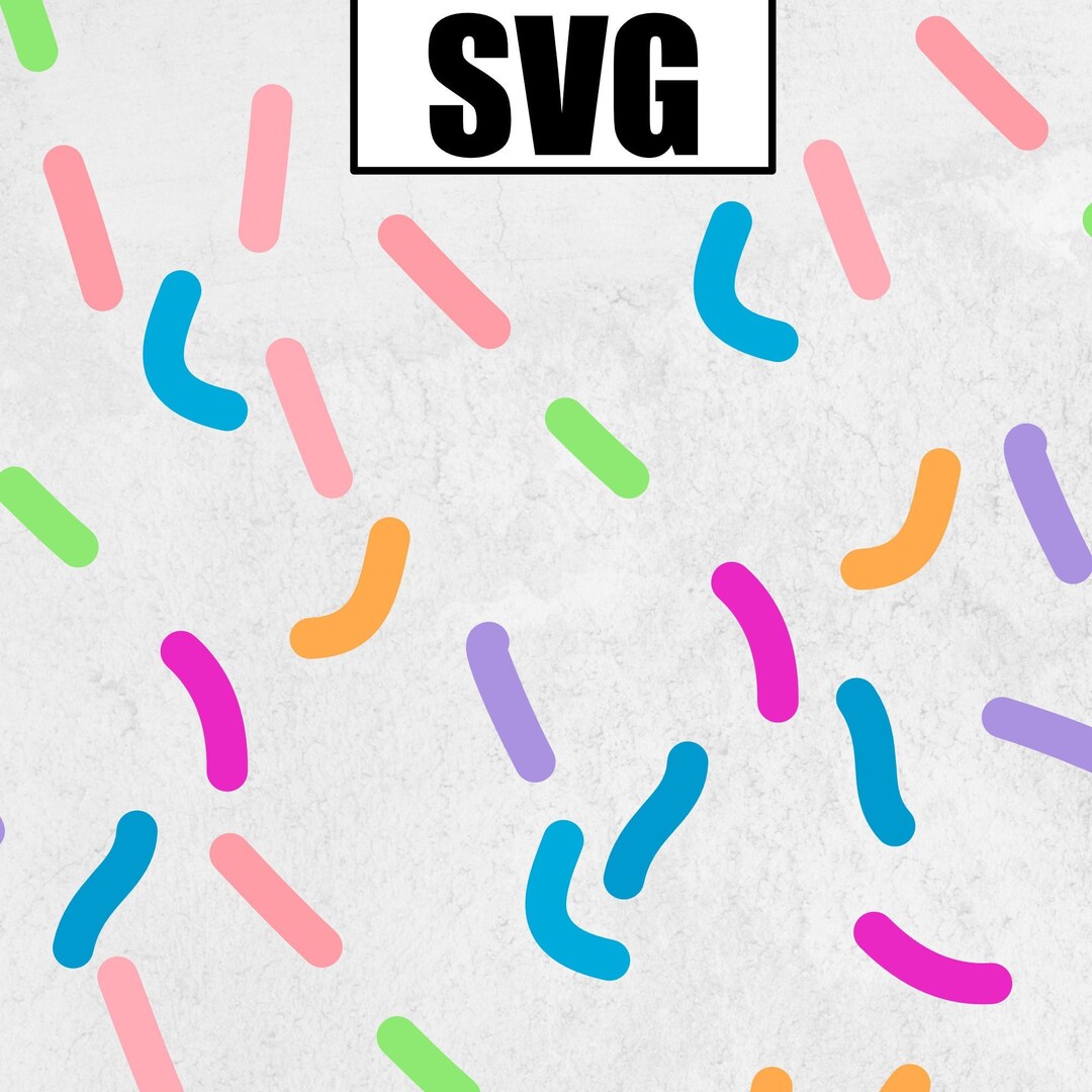 Sprinkles SVG Set Wall Sprinkle SVG, Window Sprinkles, Cricut Svg ...