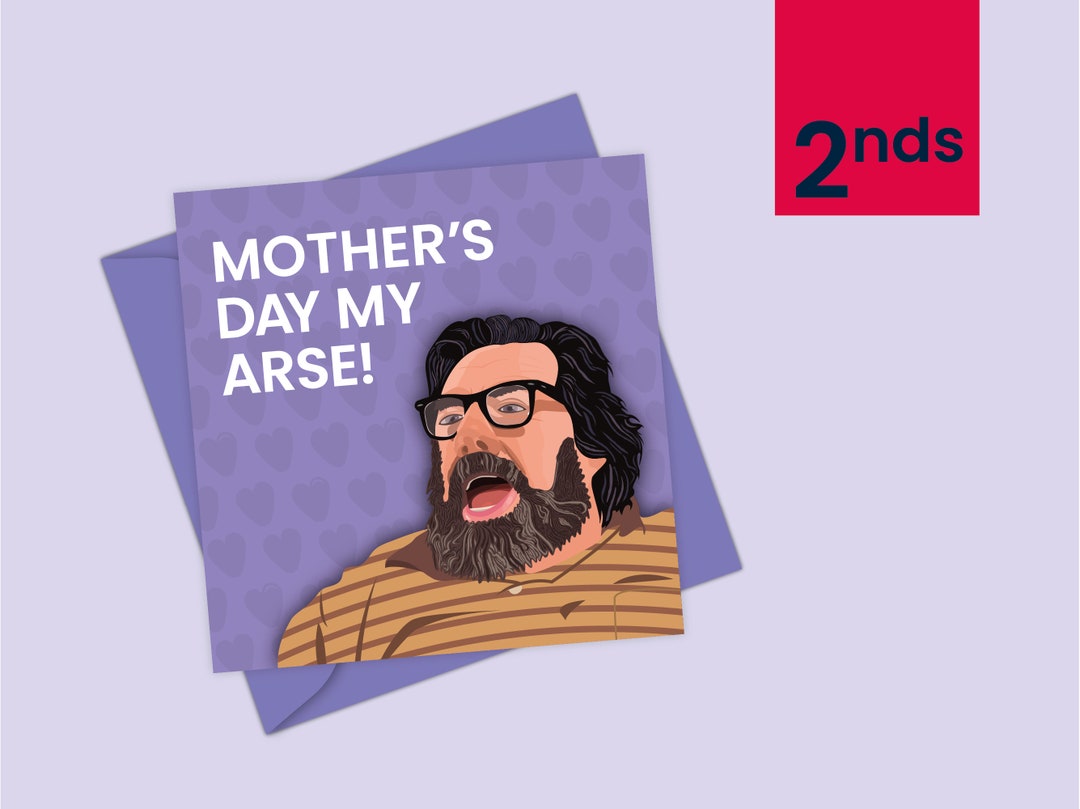 SECONDS Mother's Day Card Funny | My Arse - Greetings | Funny Gift ...