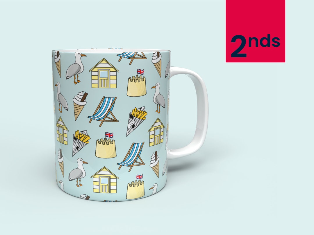 Seaside Mug | Beach Mug | Beach Gifts | for Friend, Mum, Sister, Dad ...