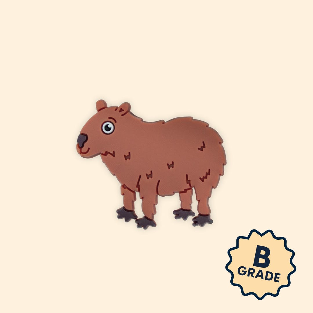 Capybara Shoe Charm | Capybara Shoe Pin | Cute Shoe Pins | Shoe Pins ...