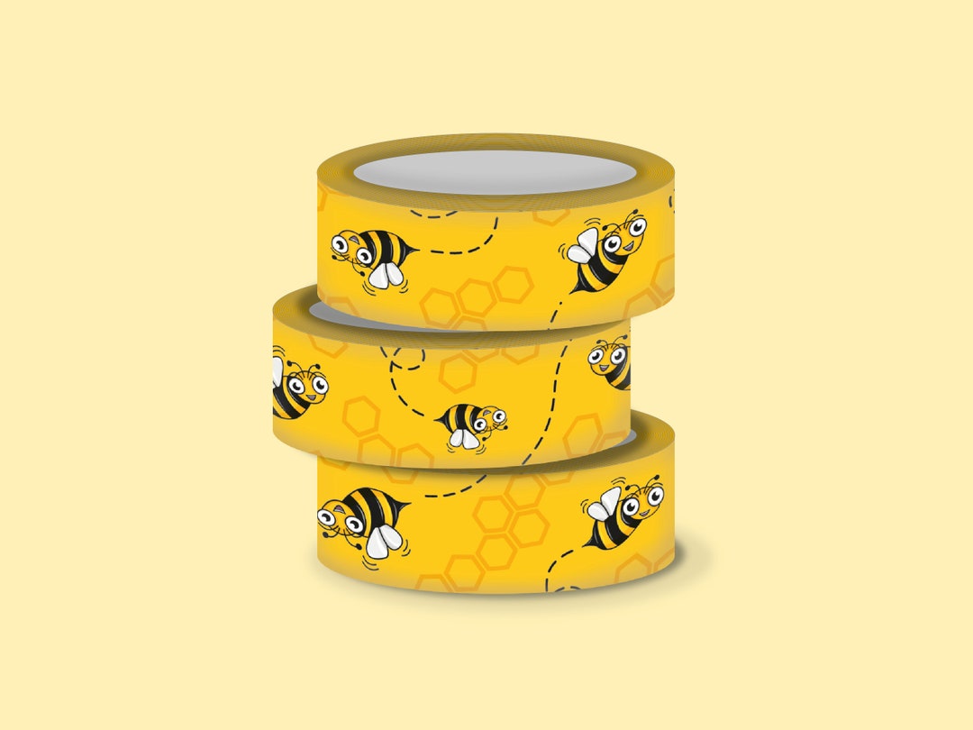 Bee Washi Tape | Washi Tape Set | Bumble Bee Washi Tape Pack | Washi ...