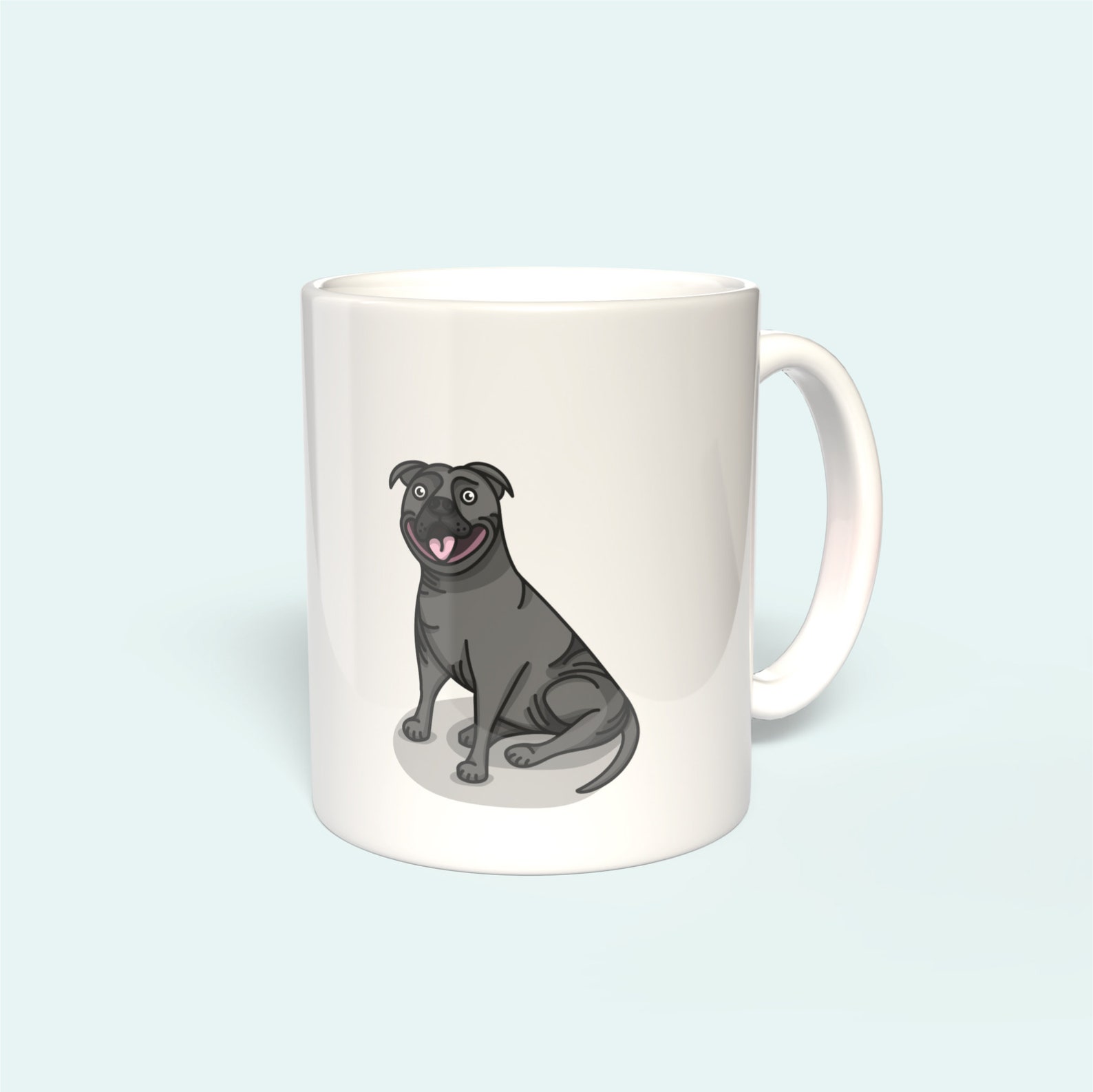 Staffy Mug | Staffordshire Bull Terrier | for Friend, Mum, Sister ...