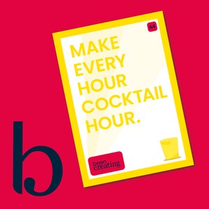 Make Every Hour Cocktail Hour Poster Artwork A4 Home Bar Poster Man ...