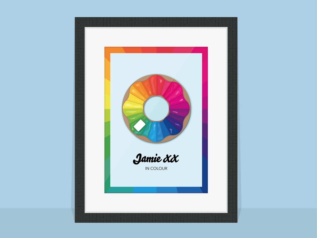 Jamie XX in Colour Artwork A4 Doughnut Poster Album - Etsy