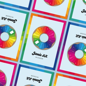 Jamie XX in Colour Artwork A4 Doughnut Poster Album - Etsy