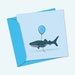Whale Shark Birthday Card Whale Greetings Card Congratulations Card B ...