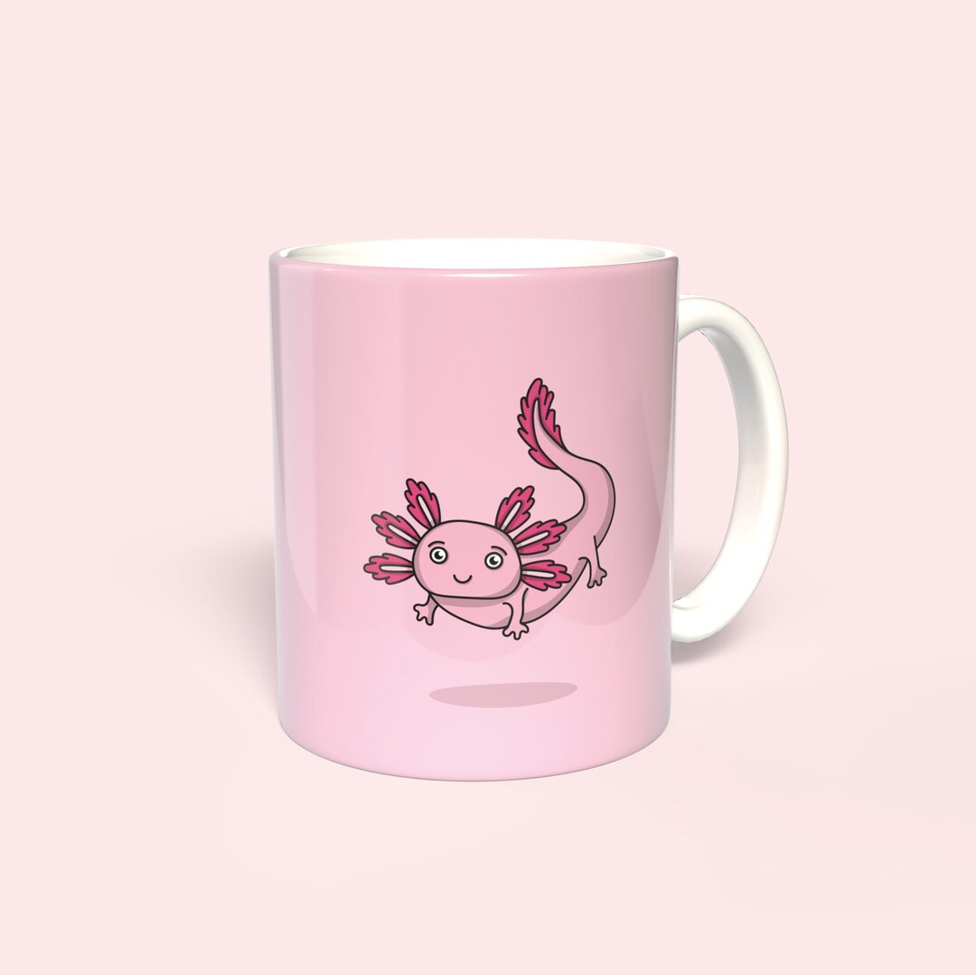 Axolotl Mug | Pink Axolotl | for Friend, Mum, Sister, Auntie Brother ...