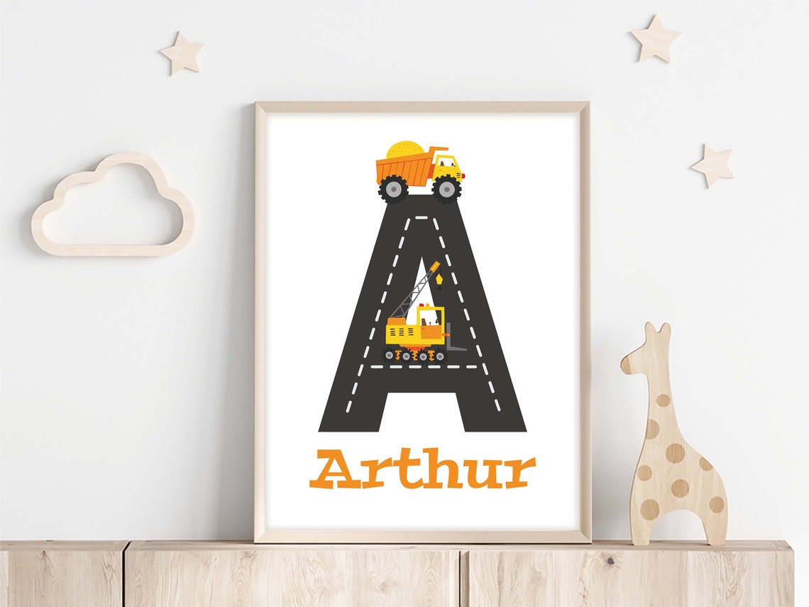 Funny Road Toy Car Monogram Svg-png, Race Track Alphabet, Silhouette ...