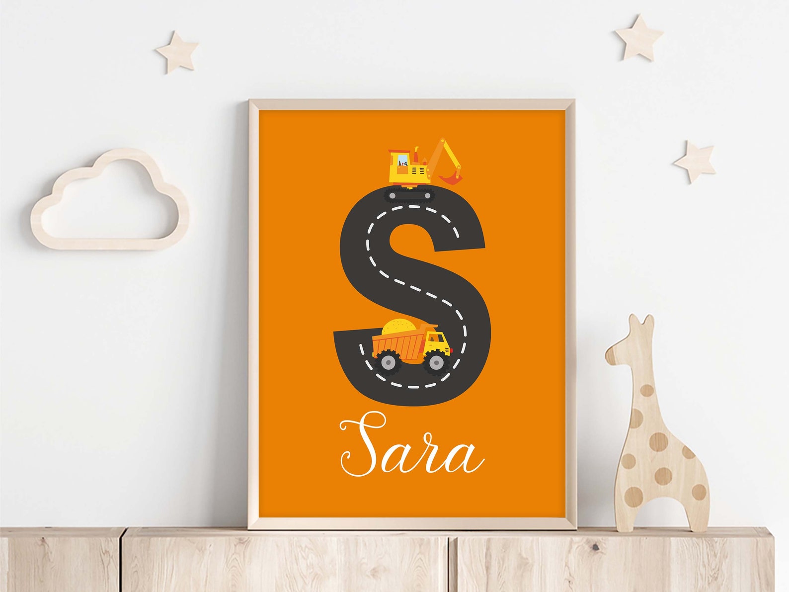 Funny Road Toy Car Monogram Svg-png, Race Track Alphabet, Silhouette ...