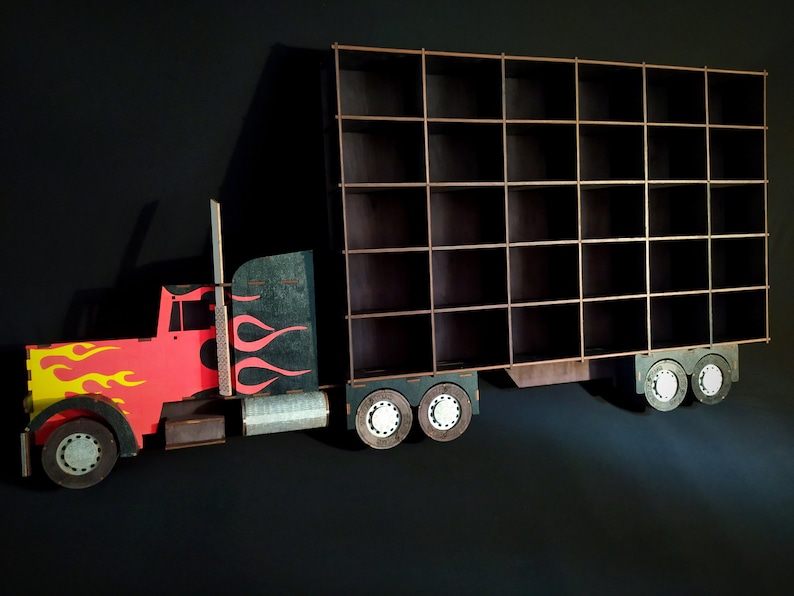 Monster Truck Shelf Organizer for Monster Truck Scale Models - Etsy